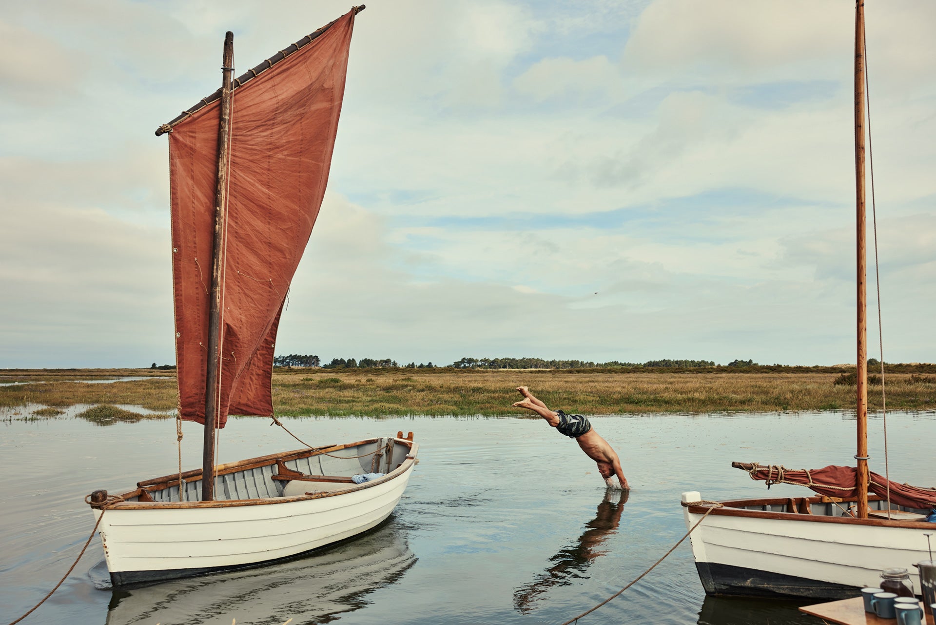 Wild Swimming Sail - Sailing North Norfolk - Coastal Exploration Co ...
